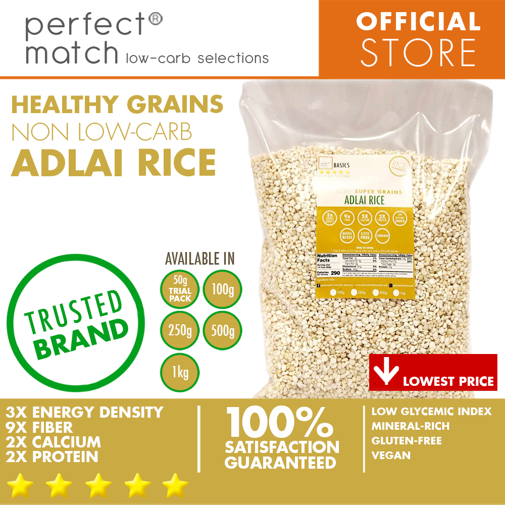 PerfectMatch Low-carb® | Adlai Rice | Healthy Super Grain | Low Glycem ...