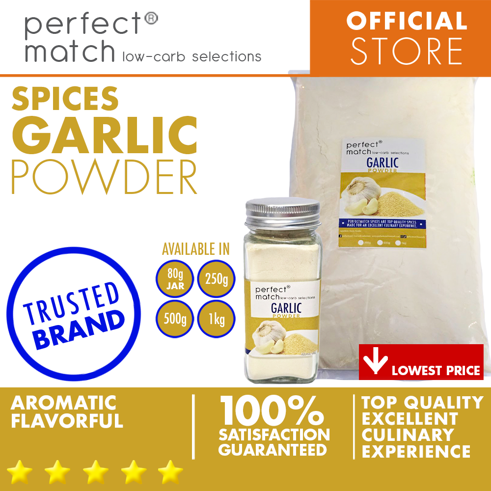 PerfectMatch Low-carb® I Garlic Powder I Organic Spices I Top Quality ...