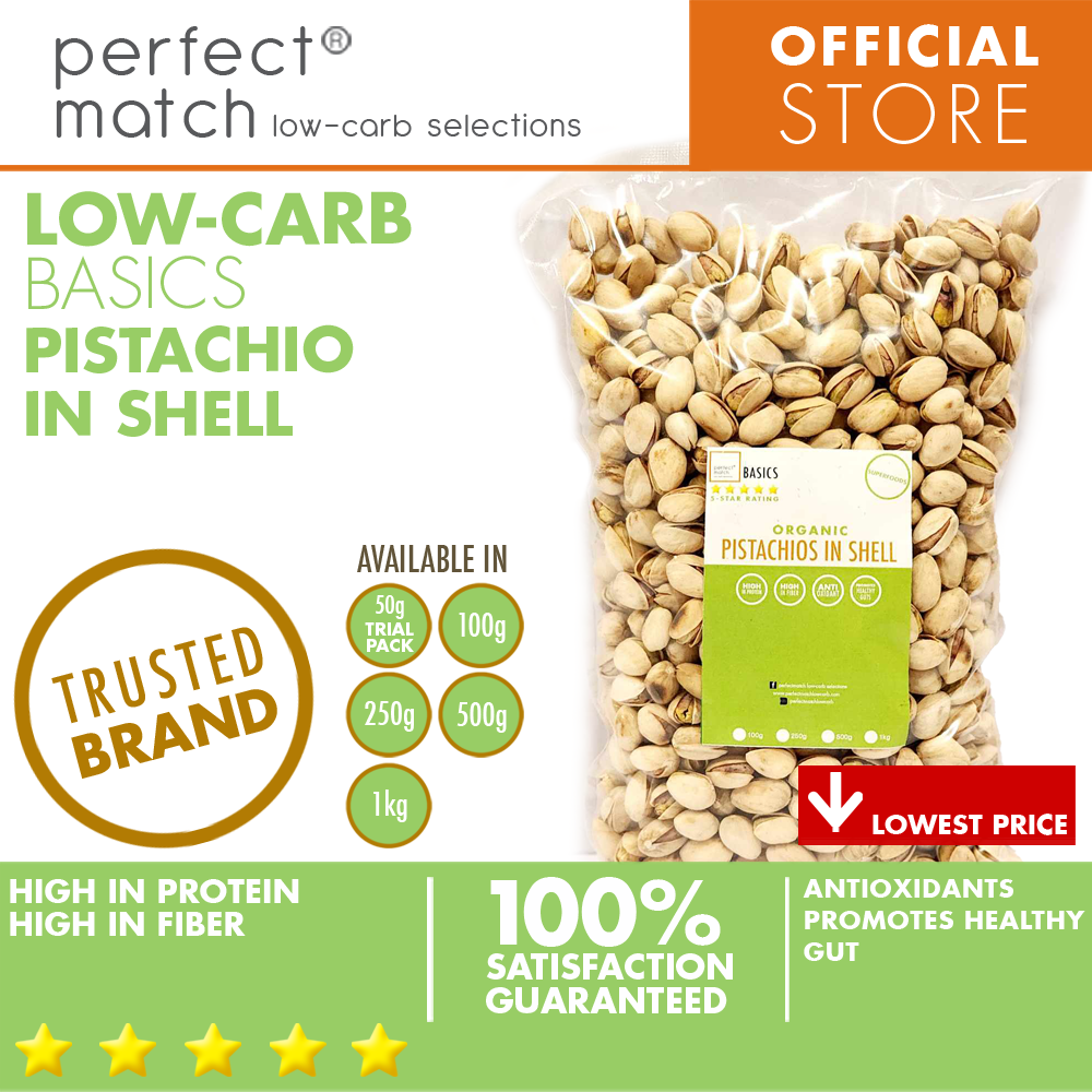 PerfectMatch Low-carb® | Pistachio Shelled | High in Protein | High in ...