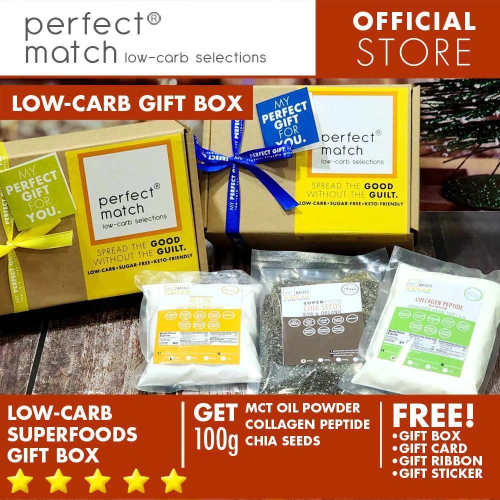 PerfectMatch Low-carb® I Healthy Gift Set l Super Foods Gift Box Colle ...